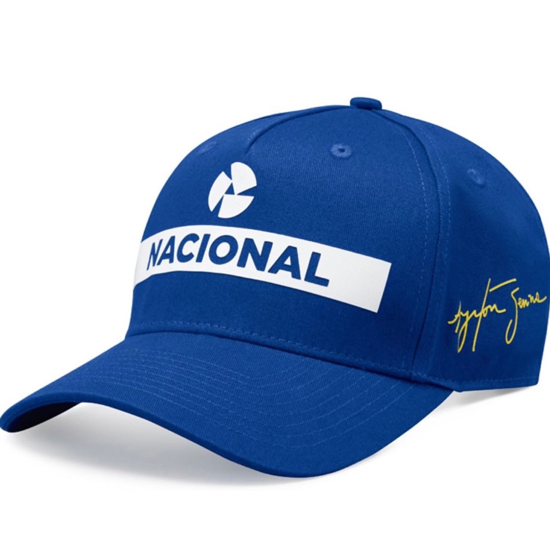 Ayrton Senna Nacional Cap Pre-Order, Men's Fashion, Watches ...