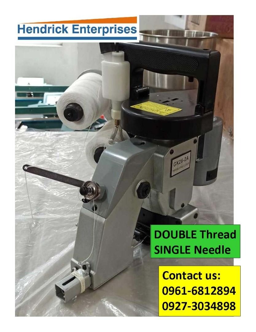 Bag Closer Bag Sewing Machine Bag Closing Machine DOUBLE THREAD SINGLE ...