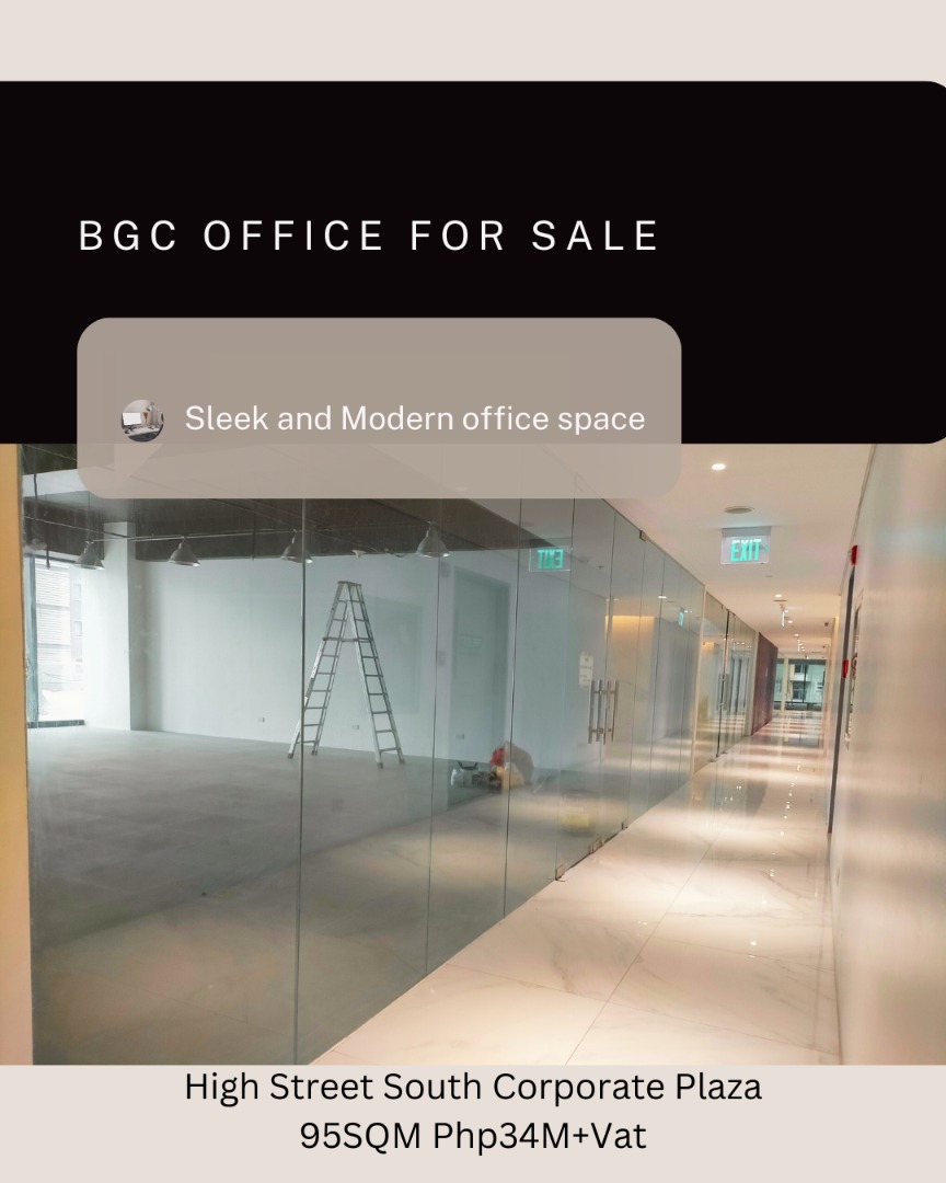 BGC OFFICE UNIT FOR SALE: Highstreet South Corporate Plaza, Property ...