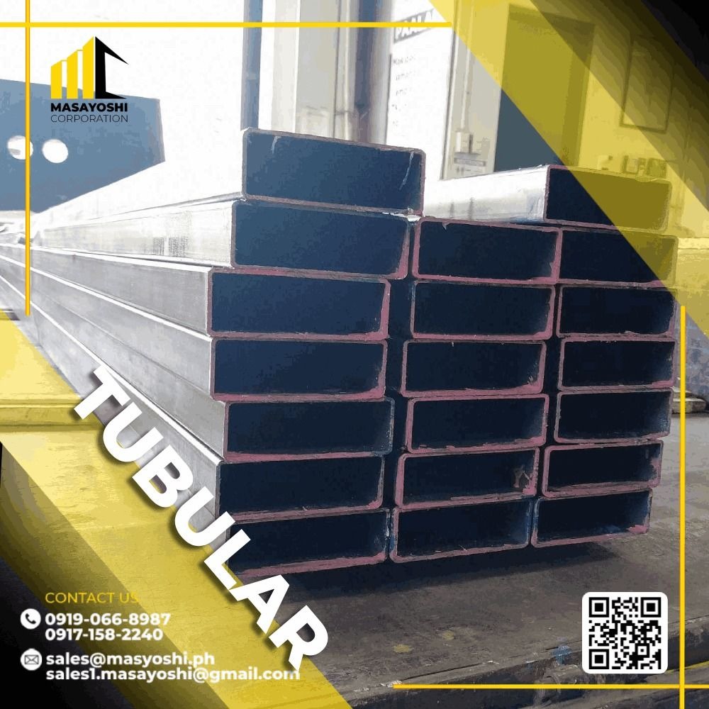 B.I. (Black Iron) Tubular 150mm x 50mm x 1.5mm thick 6 meter mc ...