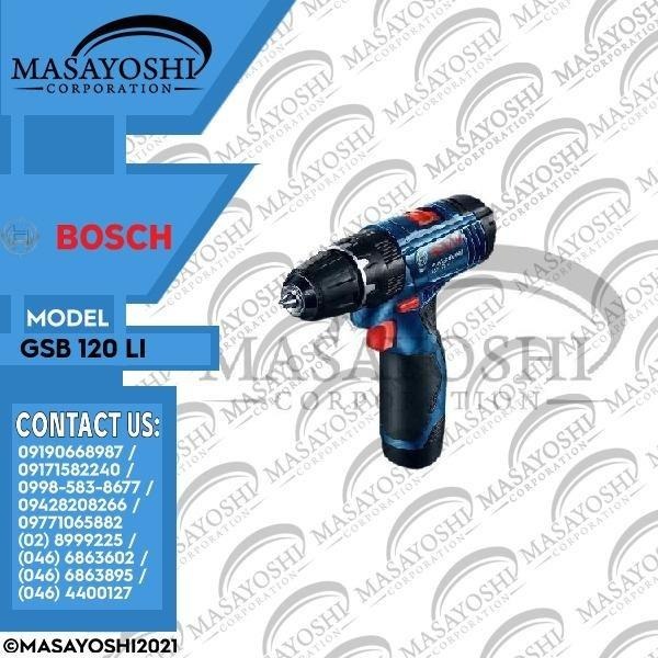 Bosch GSB 120 LI Cordless Impact Drill - Driver [Contractor's Choice ...