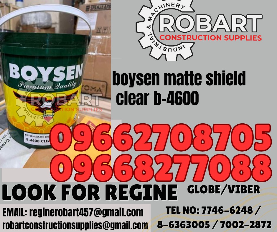 boysen matte shield clear b-4600, Commercial & Industrial, Construction ...