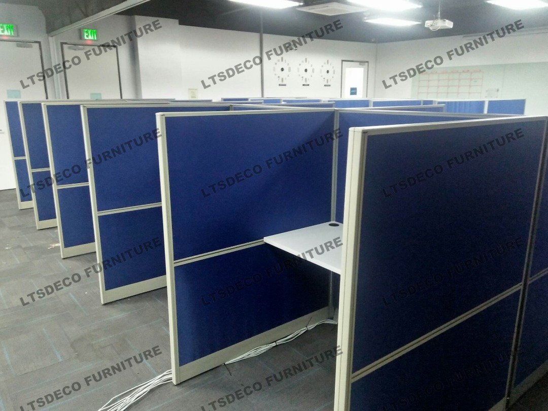 BPO WORKSTATION TABLE FURNITURE OFFICE PARTITIONS, Furniture & Home ...