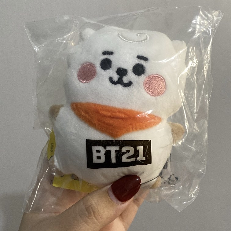 BT21 Baby RJ Squeeze Ball, Hobbies & Toys, Memorabilia & Collectibles ...