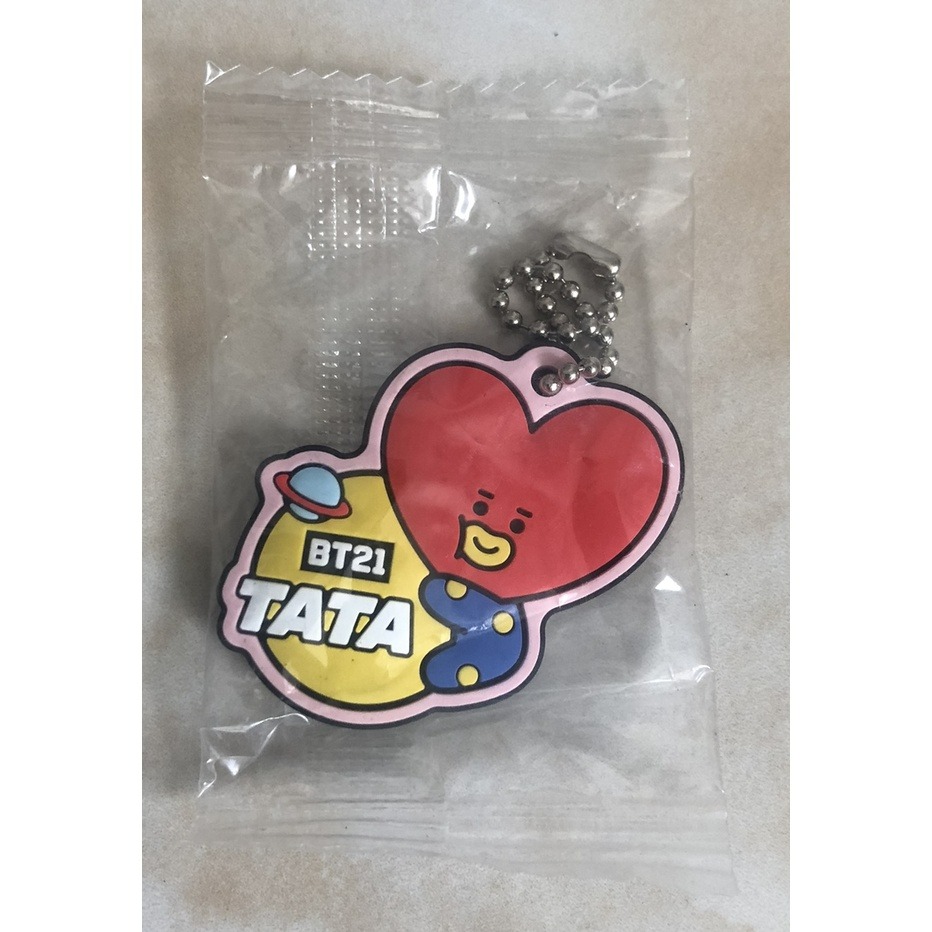 BT21 Official Kura Sushi Bikkura Pon Prize Rubber Mascot Keychain - TATA, Hobbies & Toys ...