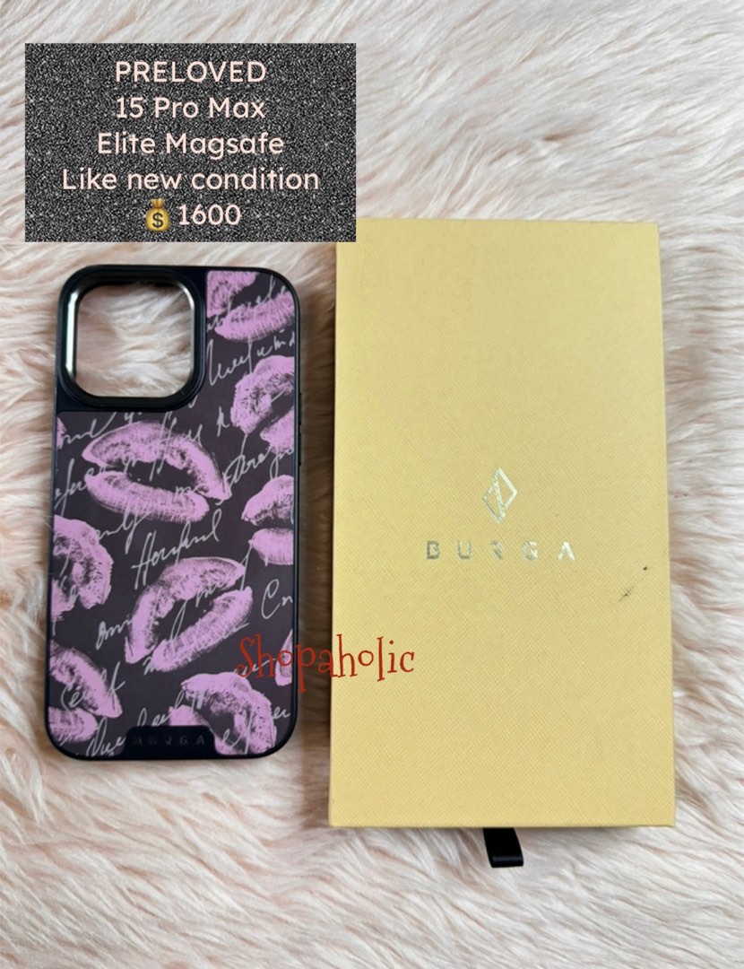 Burga Elite Magsafe for Iphone 15 Pro Max, Mobile Phones & Gadgets, Mobile & Gadget Accessories ...