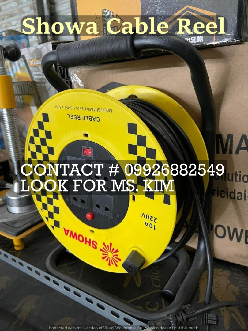 Cable Reel Showa, Commercial & Industrial, Construction Tools ...