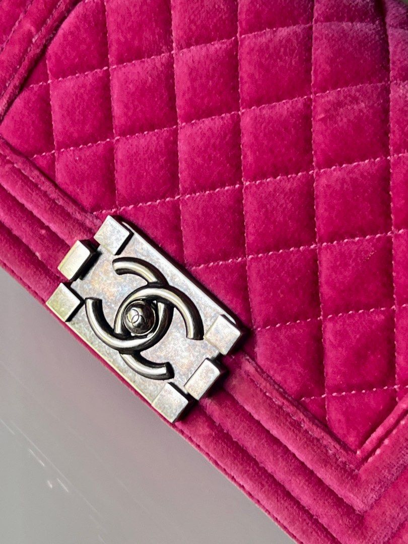 Chanel Boy Mini, Luxury, Bags & Wallets on Carousell
