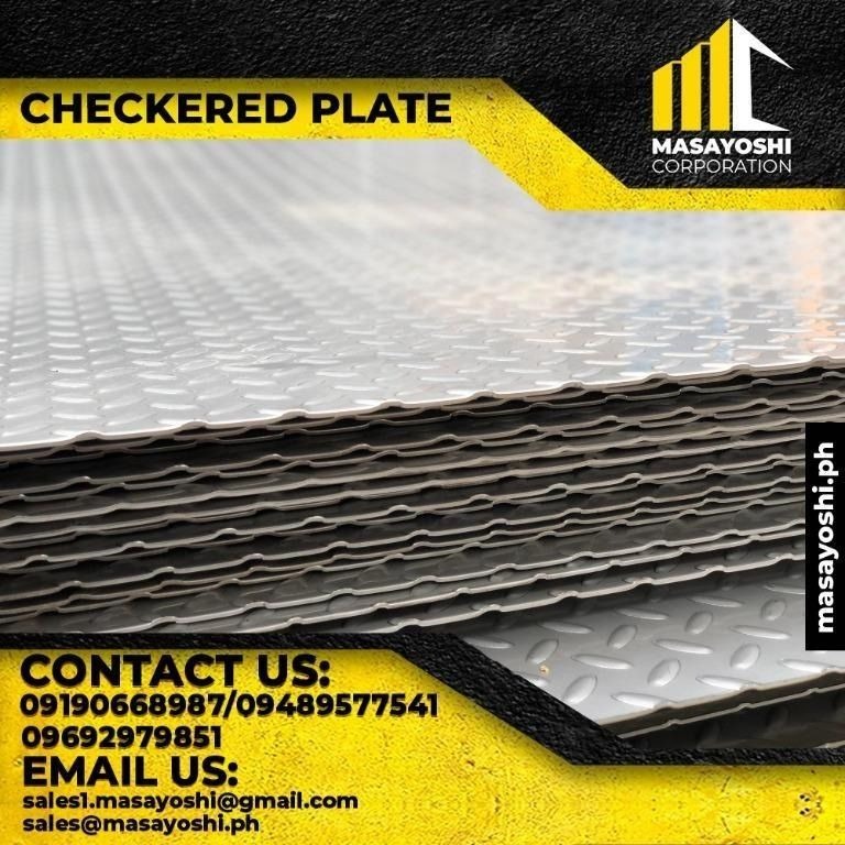 Checkered Plate/Sheets 5.0 MMX4X8 | Chequered Sheet | Diamond Plate ...