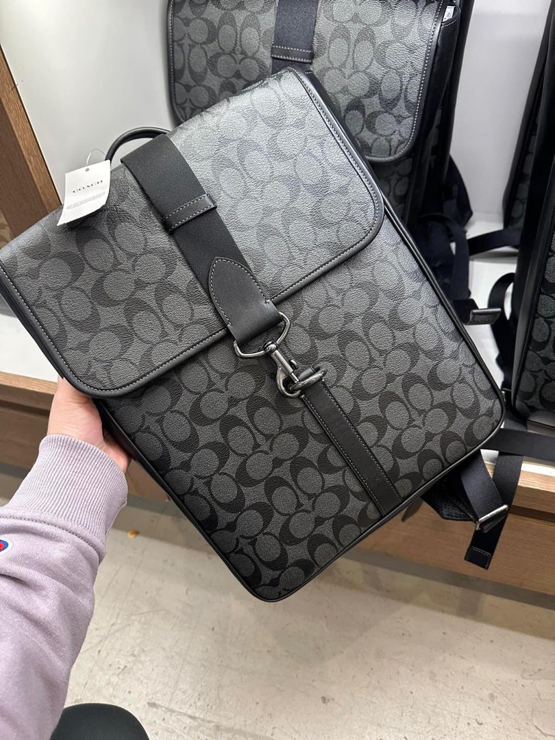 Coach Blaine Backpack, Luxury, Bags & Wallets on Carousell