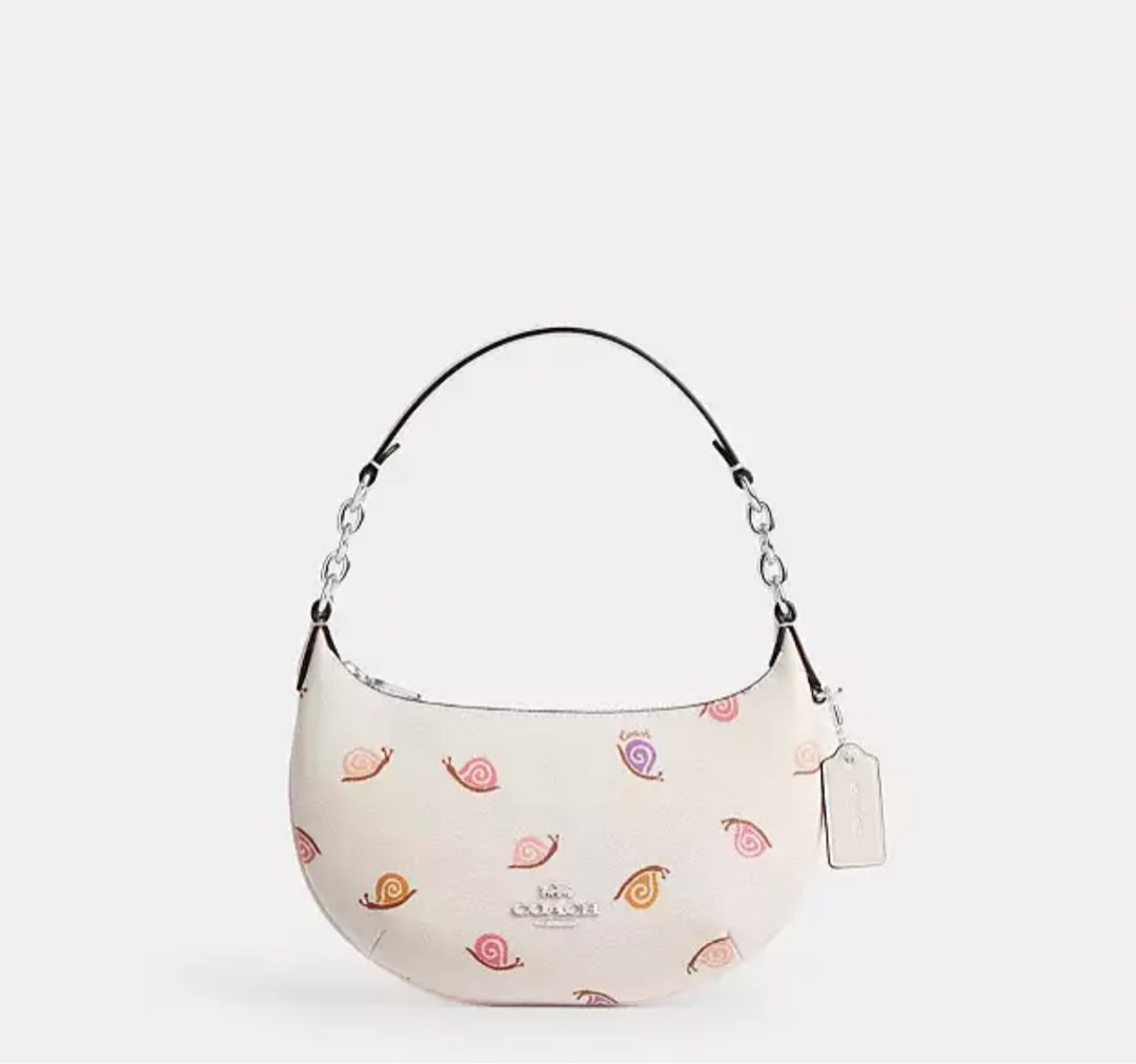 Coach Mini Payton with Snail Print, Luxury, Bags & Wallets on Carousell