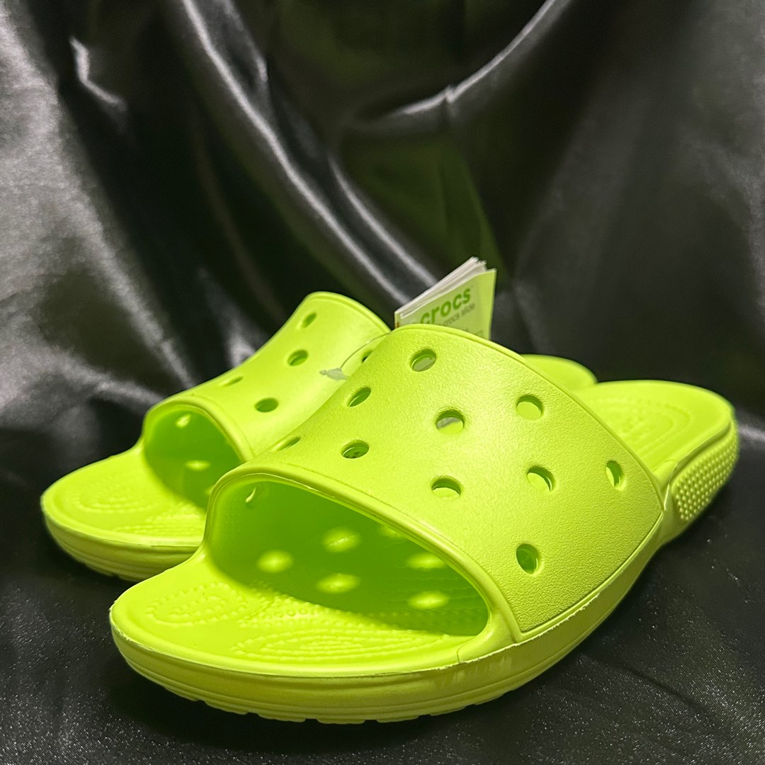 Crocs Classic Slides, Women's Fashion, Footwear, Slippers and slides on ...