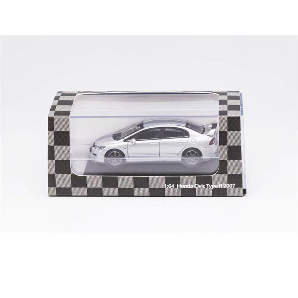 DCT 1/64 Scale Honda Civic Type-R FD2 Silver Die-cast Car, Hobbies ...