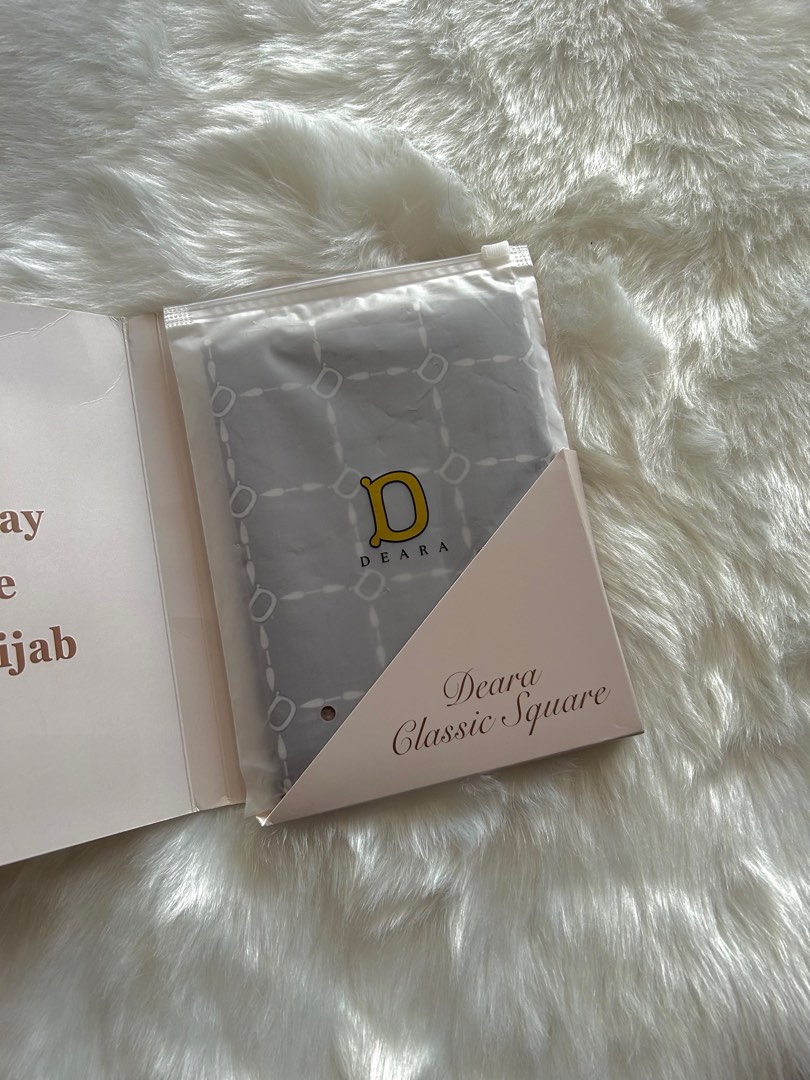 Deara Monogram in Mocha, Women's Fashion, Muslimah Fashion, Hijabs on ...