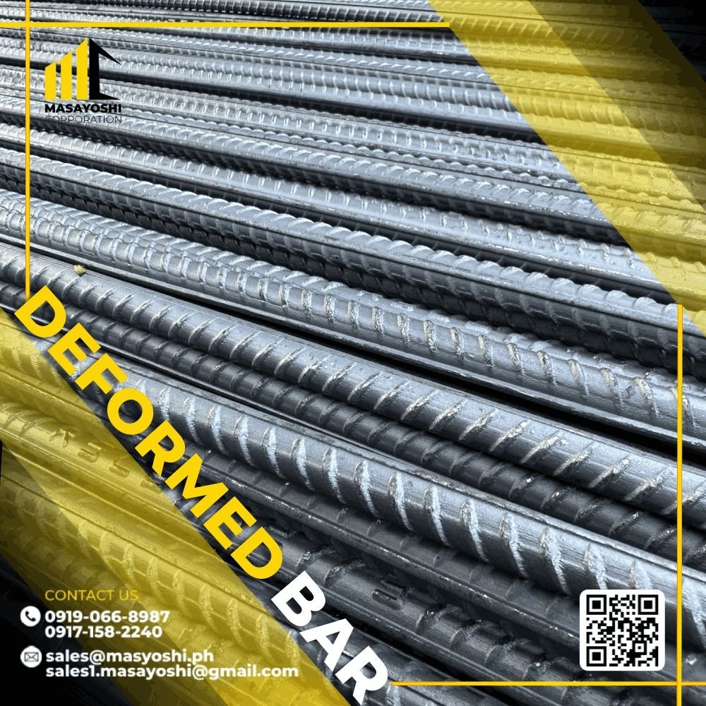 Deformed Bar Grade 33 10mm x 12meters | RSB | Corrugated Bar | Deform ...