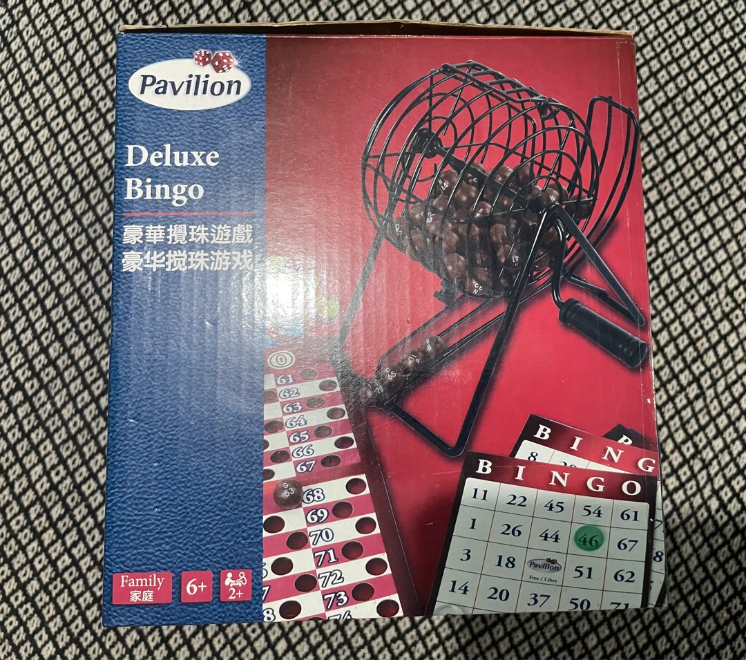Deluxe bingo set, Hobbies & Toys, Toys & Games on Carousell