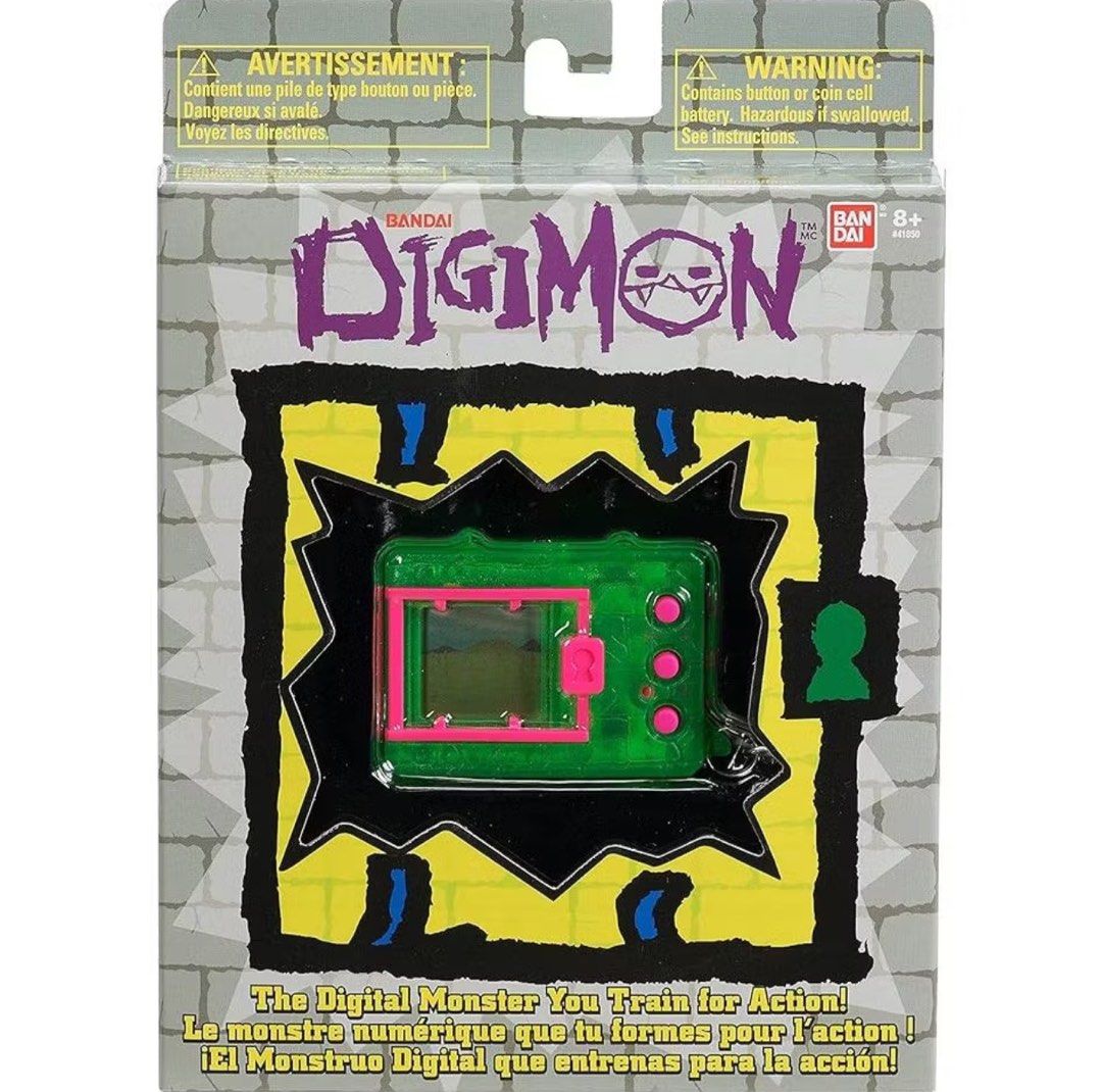 Digimon Bandai Original Digivice Virtual Pet Monster - Neon Green with ...