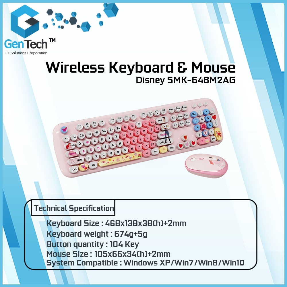 Disney Keyboard and Mouse Bundle, Computers & Tech, Parts & Accessories ...