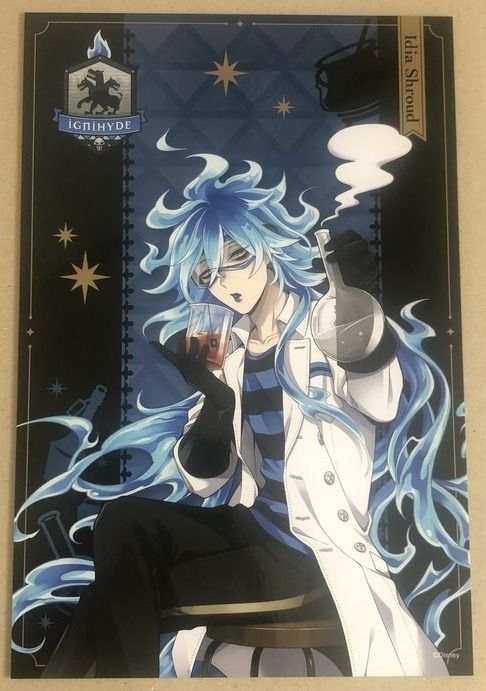 Disney Twisted Wonderland Postcard Alchemy - Ignihyde - IDIA SHROUD ...