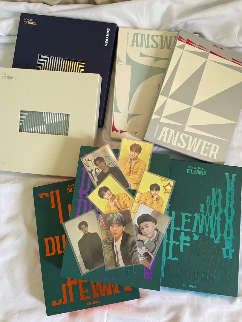 ENHYPEN MERCH, Hobbies & Toys, Memorabilia & Collectibles, K-Wave on ...