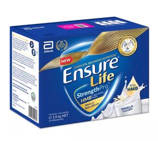 Abbott Ensure Life Strengthpro with HMB - 800g (Wheat and Vanilla), Health & Nutrition, Health ...