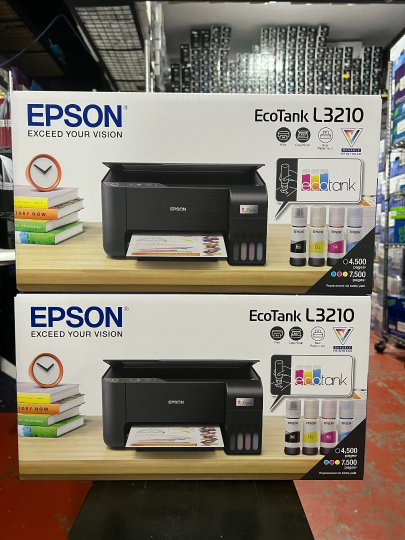 Epson L3210 3 in 1 Printer Brand new and sealed, Computers & Tech ...