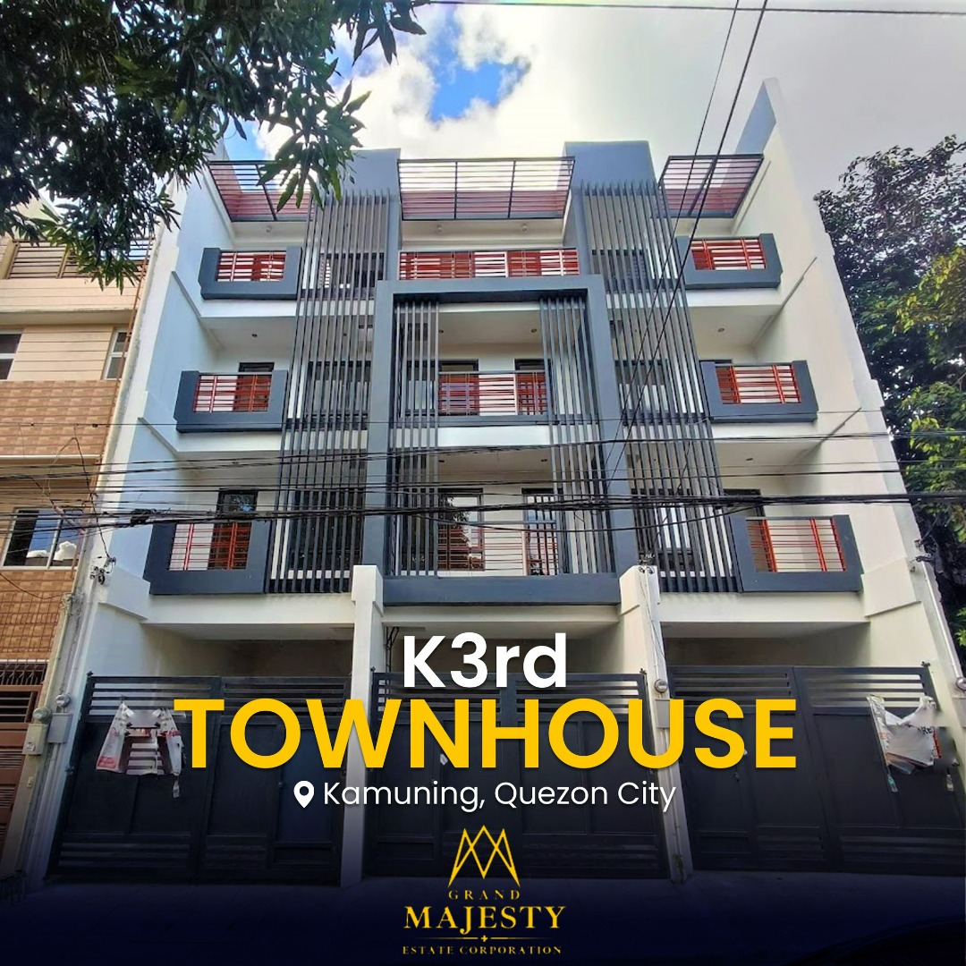 (SOLD) For Sale Brand New 4BR Townhouse in K-3rd Street, Kamuning ...