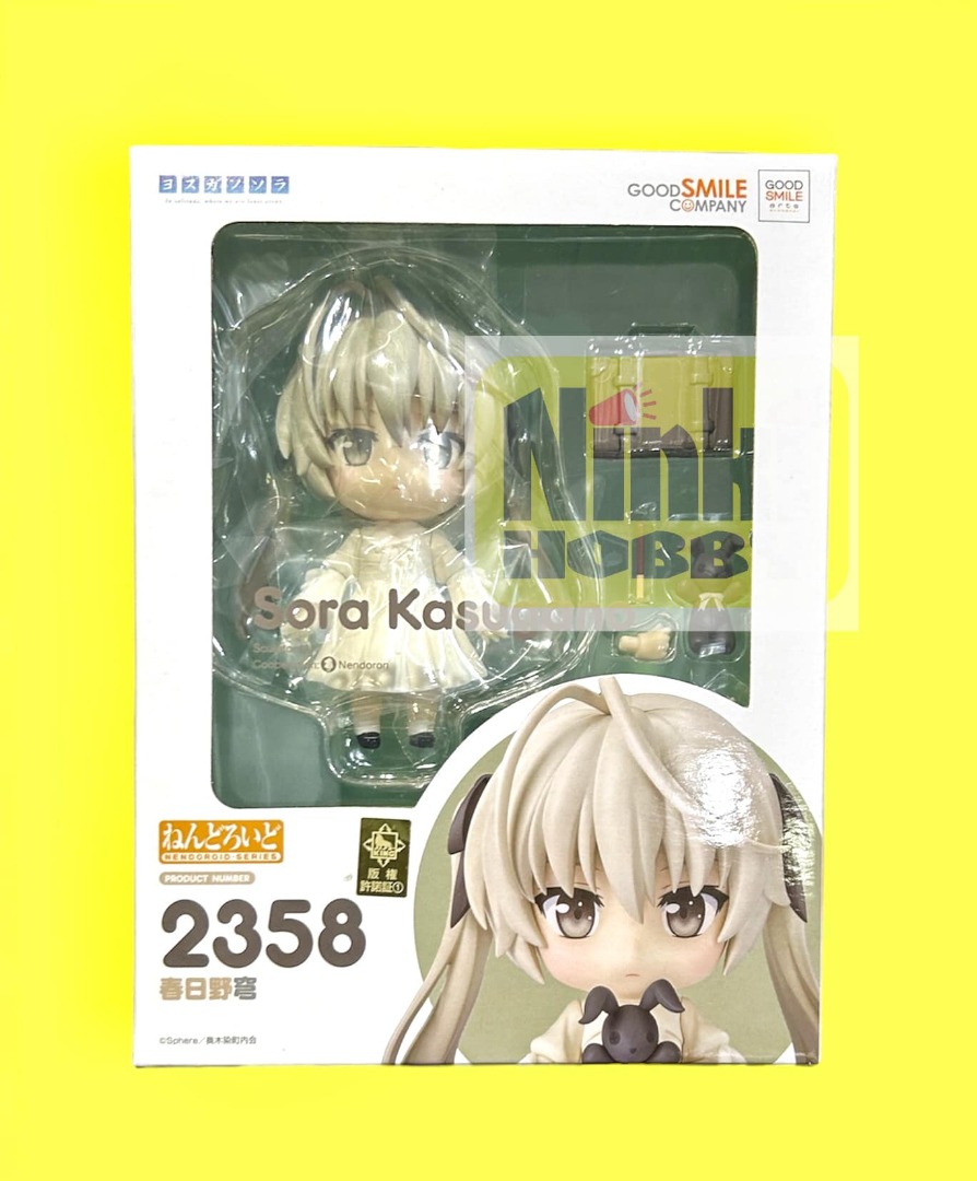 GoodSmile Company GSC Nendoroid 黏土人 2358 緣之空 春日野 穹 Sora Kasugano, 興趣及遊戲, 玩具 & 遊戲類 - Carousell
