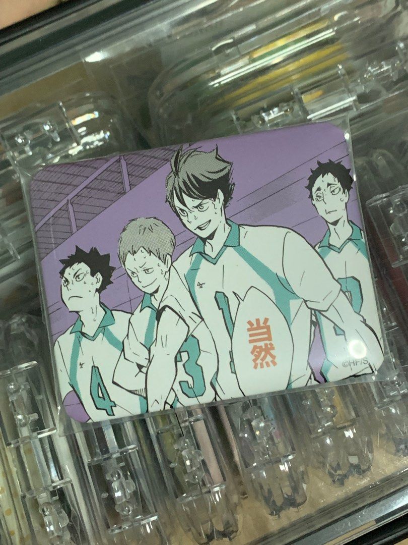 Haikyuu badge aoba johsai toru oikawa iwazumi hajime haikyu, Hobbies ...