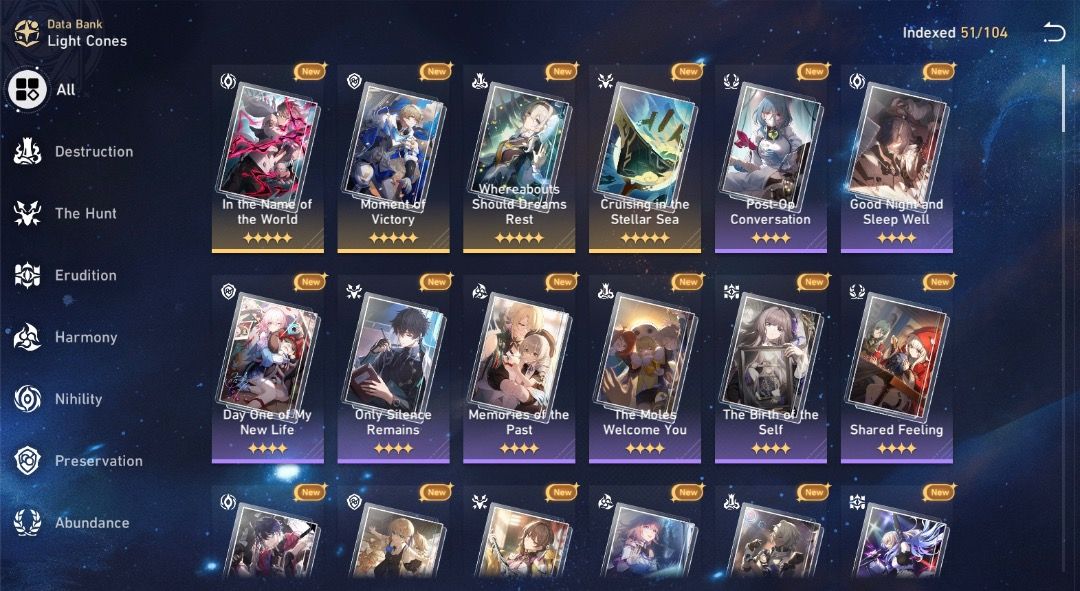 Honkai: Star Rail (HSR) TL 65 Abandoned Sub Account (Acheron, Firefly ...