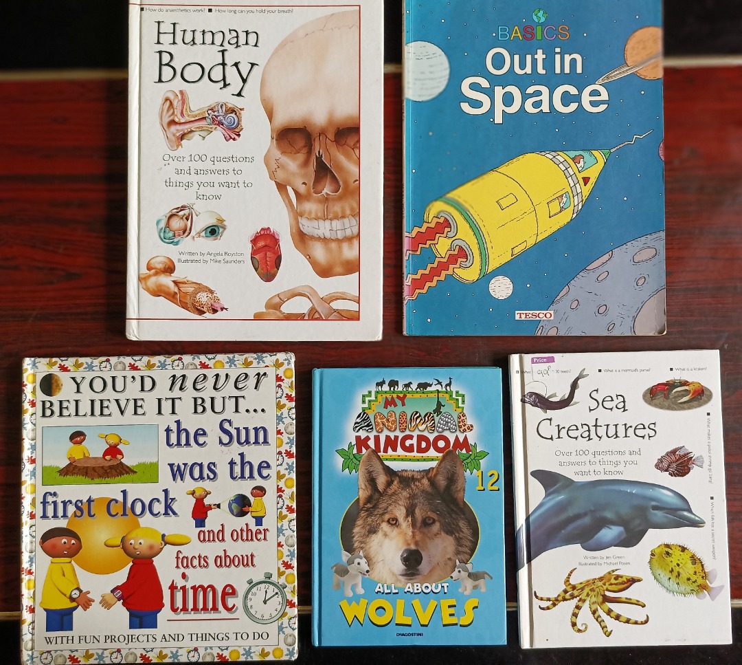 Human Body / Sea Creatures / Wolves / Sun / Space, Hobbies & Toys ...