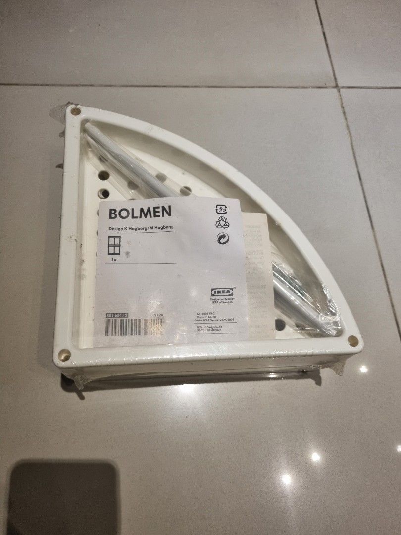 Ikea Bolmen Corner Shelf Unit, Furniture & Home Living, Home Improvement & Organisation, Home ...