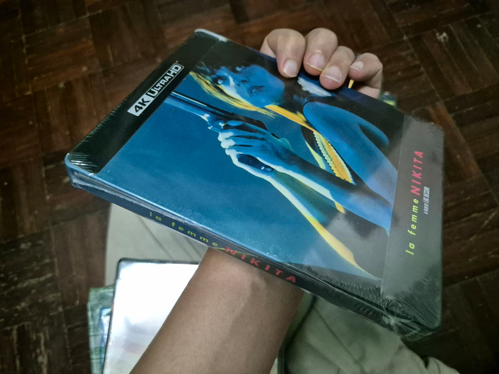 IN STOCK LA FEMME NIKITA 4K ULTRA HD STEELBOOK EDITION BLU RAY NEW ...