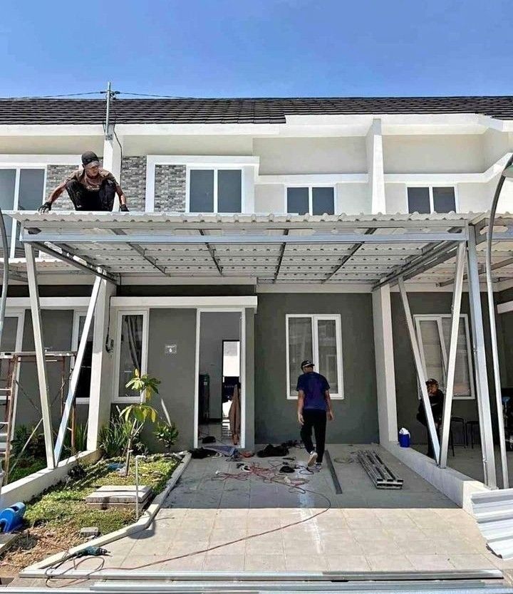 Kanopi Baja Ringan spandek, Jasa, Jasa Servis Rumah, Renovations di ...