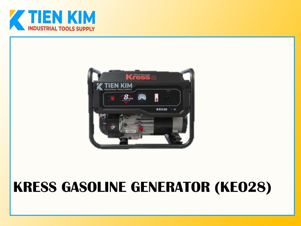 Kress Gasoline Generator KE028, Commercial & Industrial, Construction ...