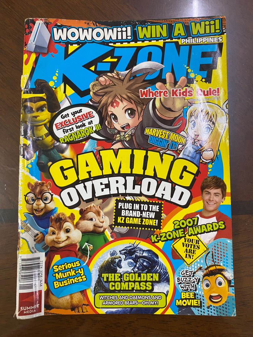 K-Zone Vintage January 2008 Magazine w/o Foldabots - Preloved Ragnarok ...