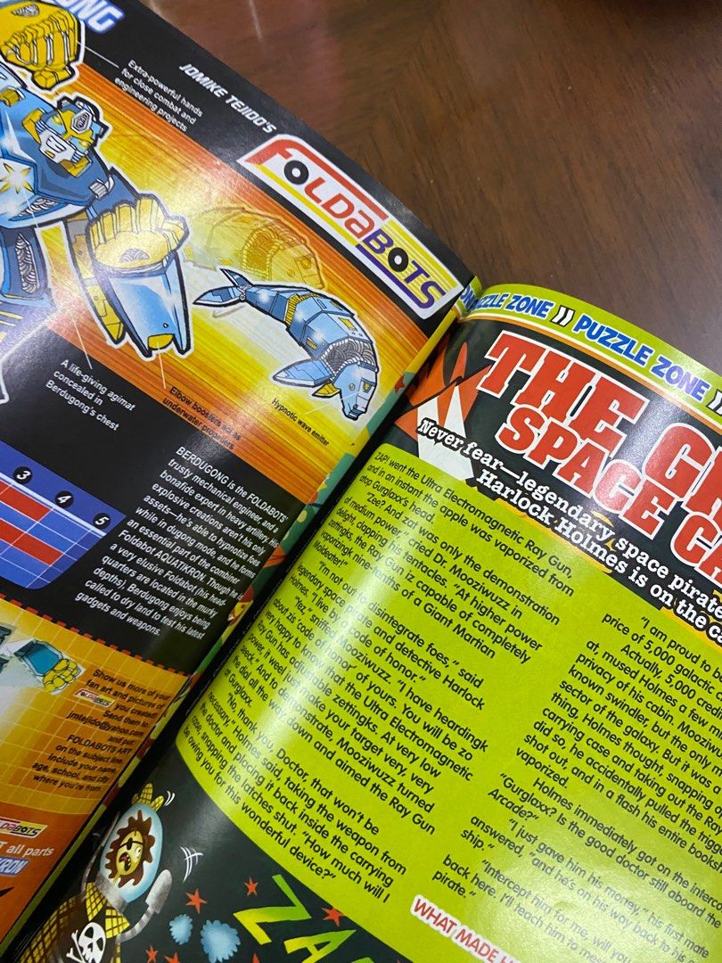 K-Zone Vintage January 2008 Magazine w/o Foldabots - Preloved Ragnarok ...