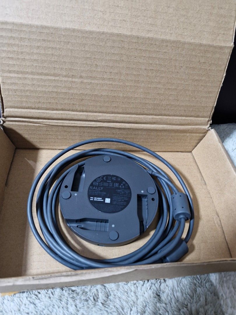 Logitech Rally Mic Pod Hub, Computers & Tech, Office & Business ...