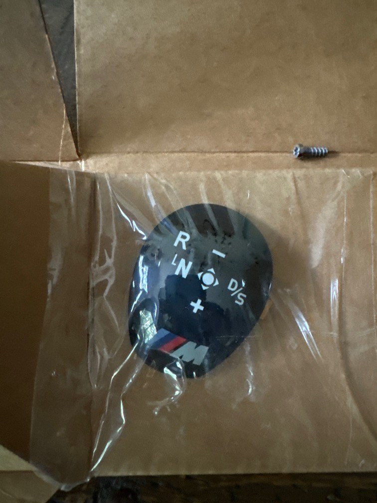 BMW M5 gear knob faceplate replacement, Car Accessories, Accessories on ...