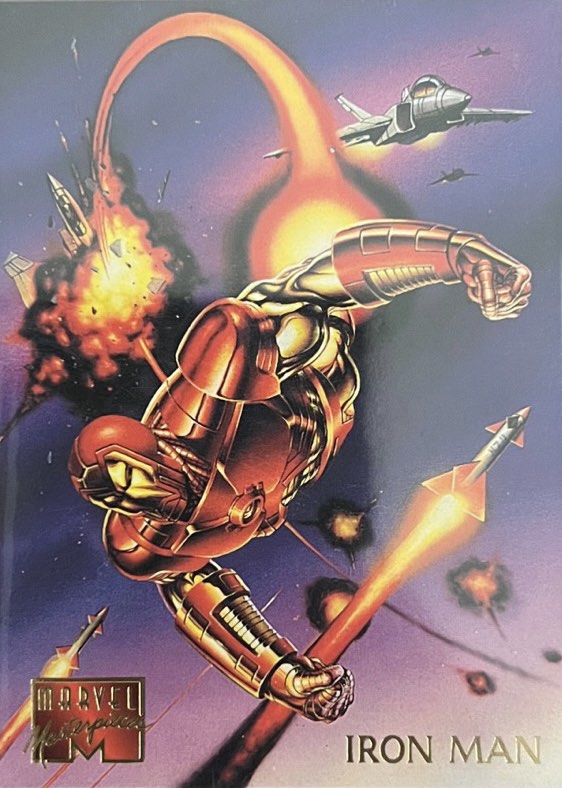 MARVEL CARDS | Iron Man | Masterpieces: Nelson, Hobbies & Toys, Toys ...