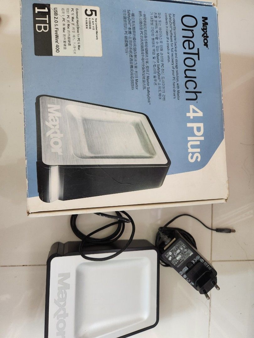 maxtor onetouch 4 plus