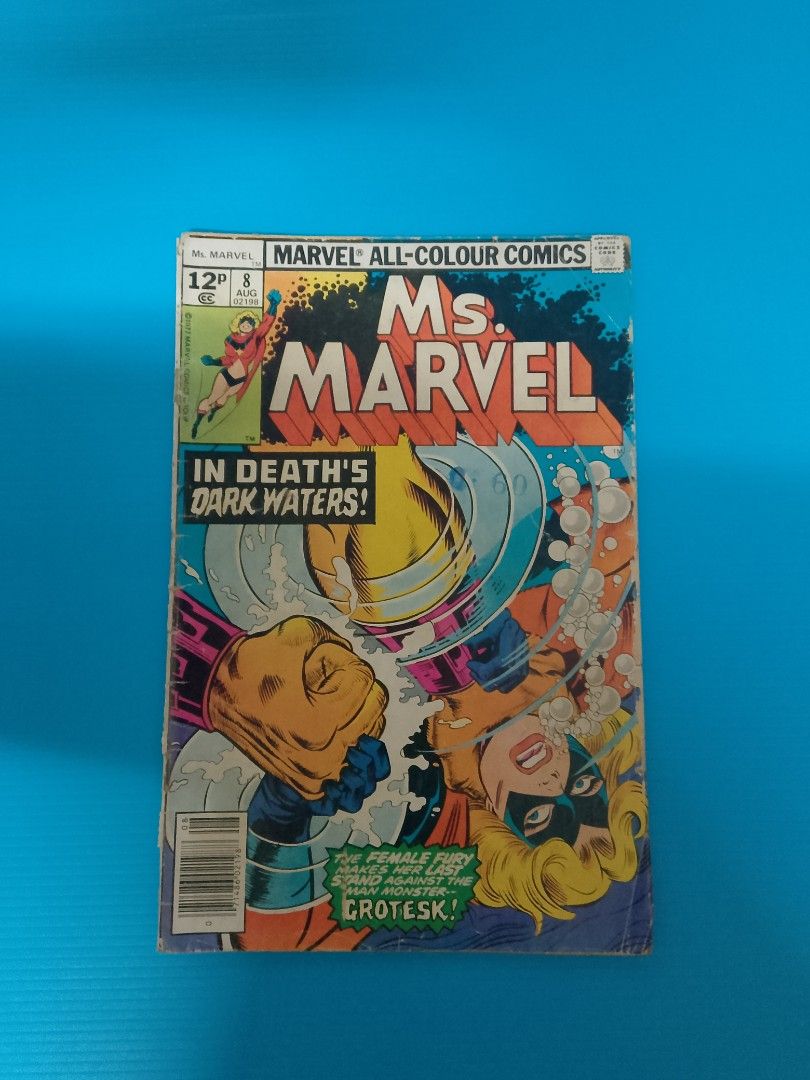Ms Marvel #8 ( Keith Pollard - Cover Art ) Marvel BRONZE Age, Hobbies ...