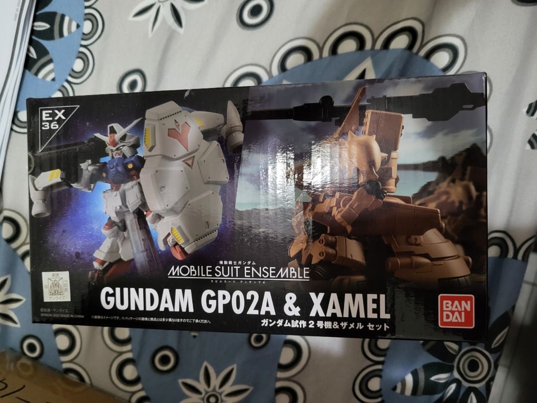 MSE EX 36 GP02A & XAMEL 鬼子 所羅門之惡夢 Mobile Suit ensemble Gundam 高達 鋼彈 重裝 重奏 扭蛋 0083 星塵之回憶 賈圖, 興趣及 ...