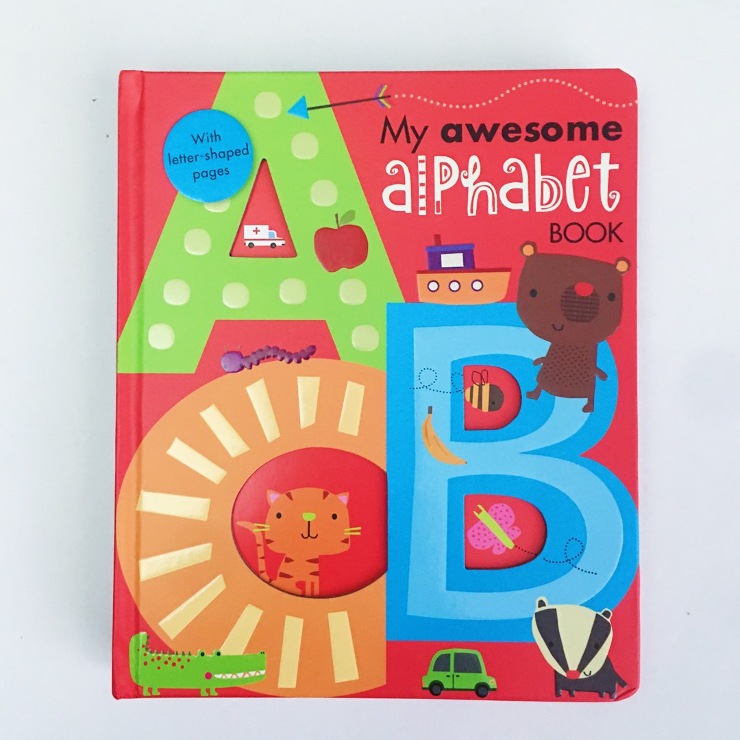 My Awesome Alphabet Counting Nursery Rhymes Books Set, Hobbies & Toys ...