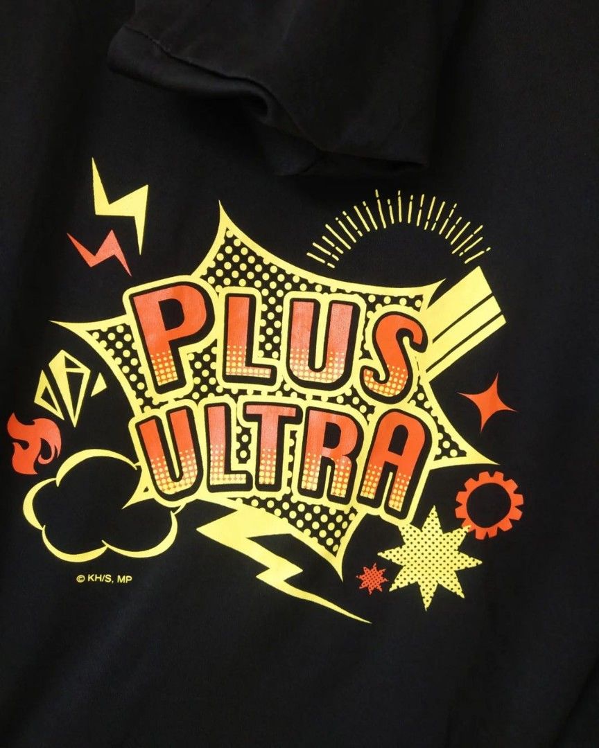 My Hero Academia Plus Ultra Comic Official Anime Zipper Sport Hoodie ...