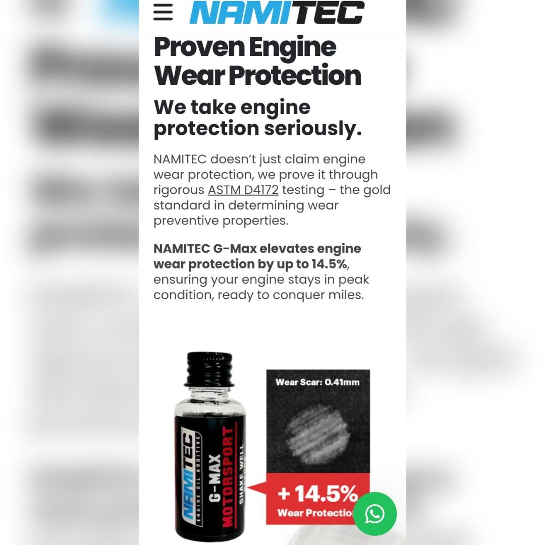 NAMITEC Graphene Motorsport G-Max + CARSPEED Nano-Diamond Engine Oil ...