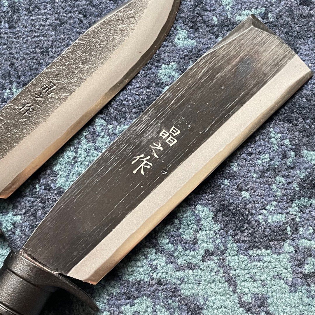 COLLECTABLE Japanese Nata knife set of 2 Camping Hunting Outdoor ...