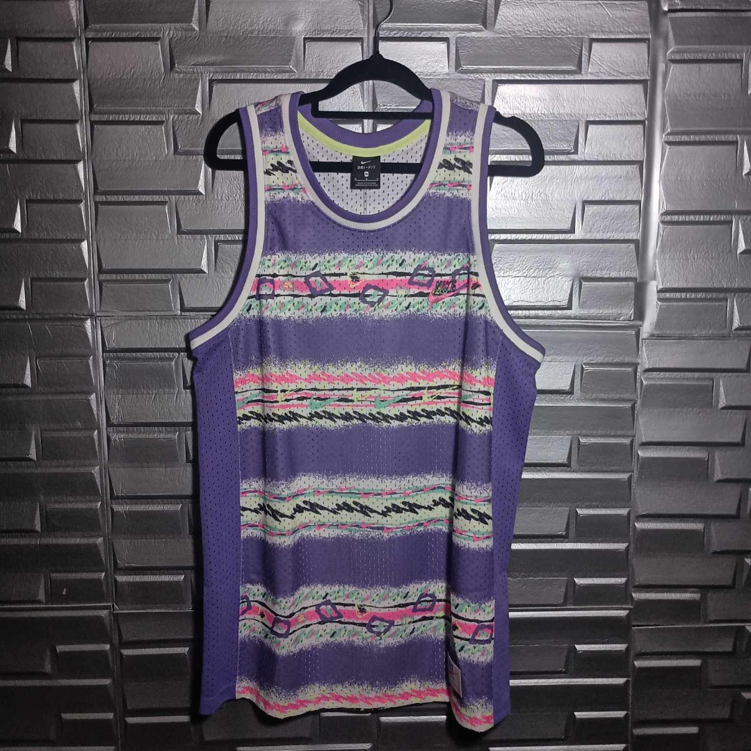 Nike Basketball Jersey (Violet), Women's Fashion, Tops, Sleeveless on ...