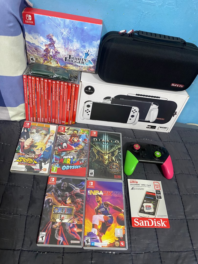 Nintendo Switch Games, Memory card & Controller, Video Gaming, Video ...