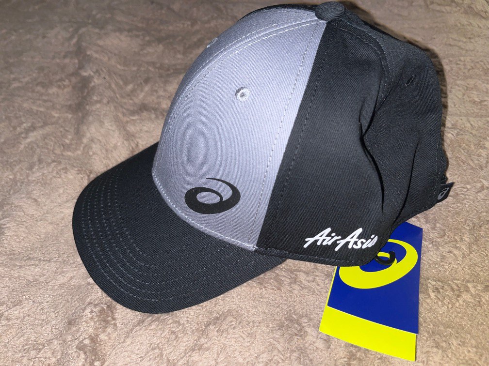 ORIGINAL ASICS CAP COLAB ft AIRASIA, Men's Fashion, Watches ...